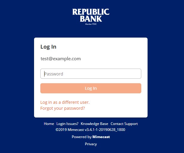 Encrypted Email User Awareness Program - Republic Bank